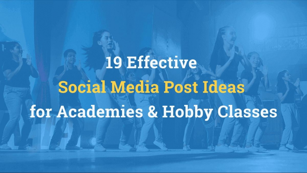 19 Social media post ideas for academies – spyn